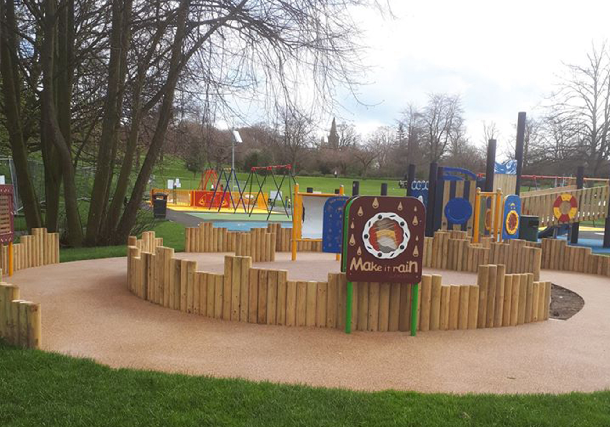 Inclusive Play at Pittencrieff Park, Scotland - Hawthorn Heights Ltd