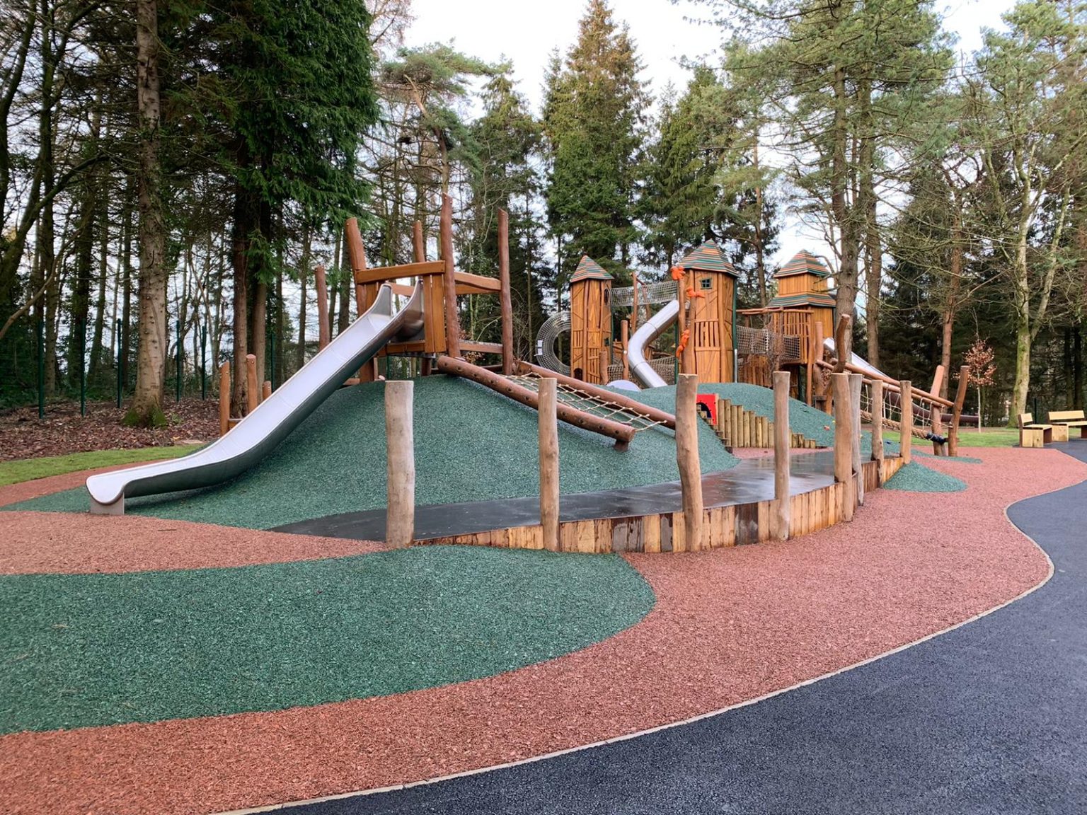 Hillsborough Forest Park Play Area - Hawthorn Heights Ltd