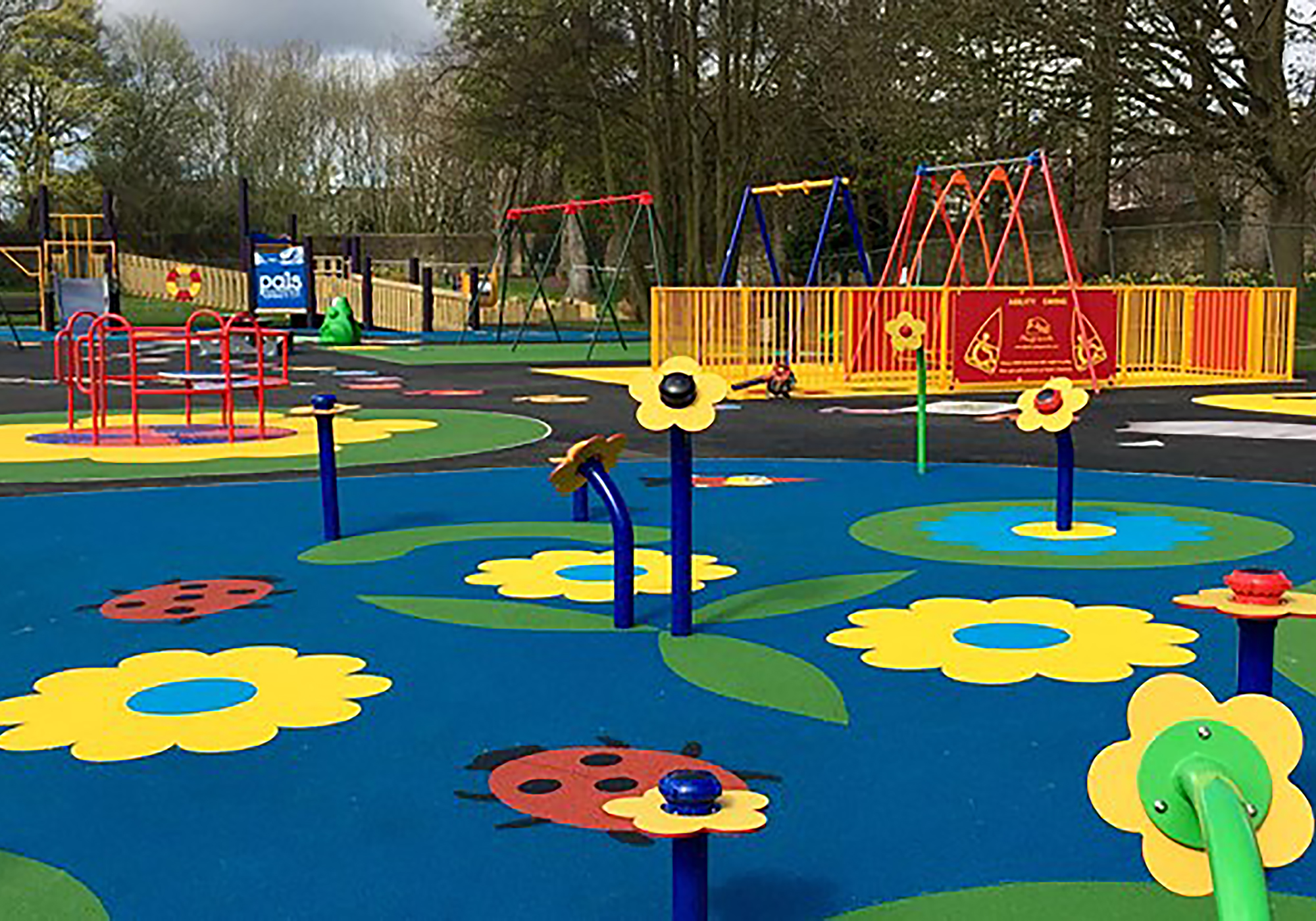 Inclusive Play at Pittencrieff Park, Scotland - Hawthorn Heights Ltd